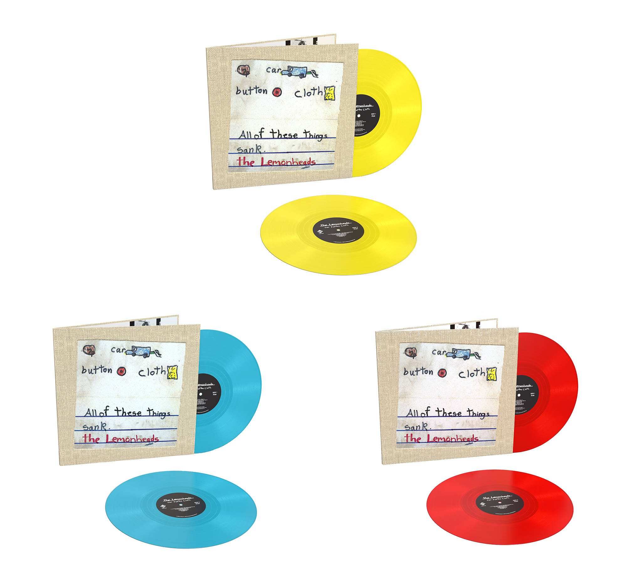 The Lemonheads – Car Button Cloth (Deluxe Expanded ‘Clothbound’ Edition ...